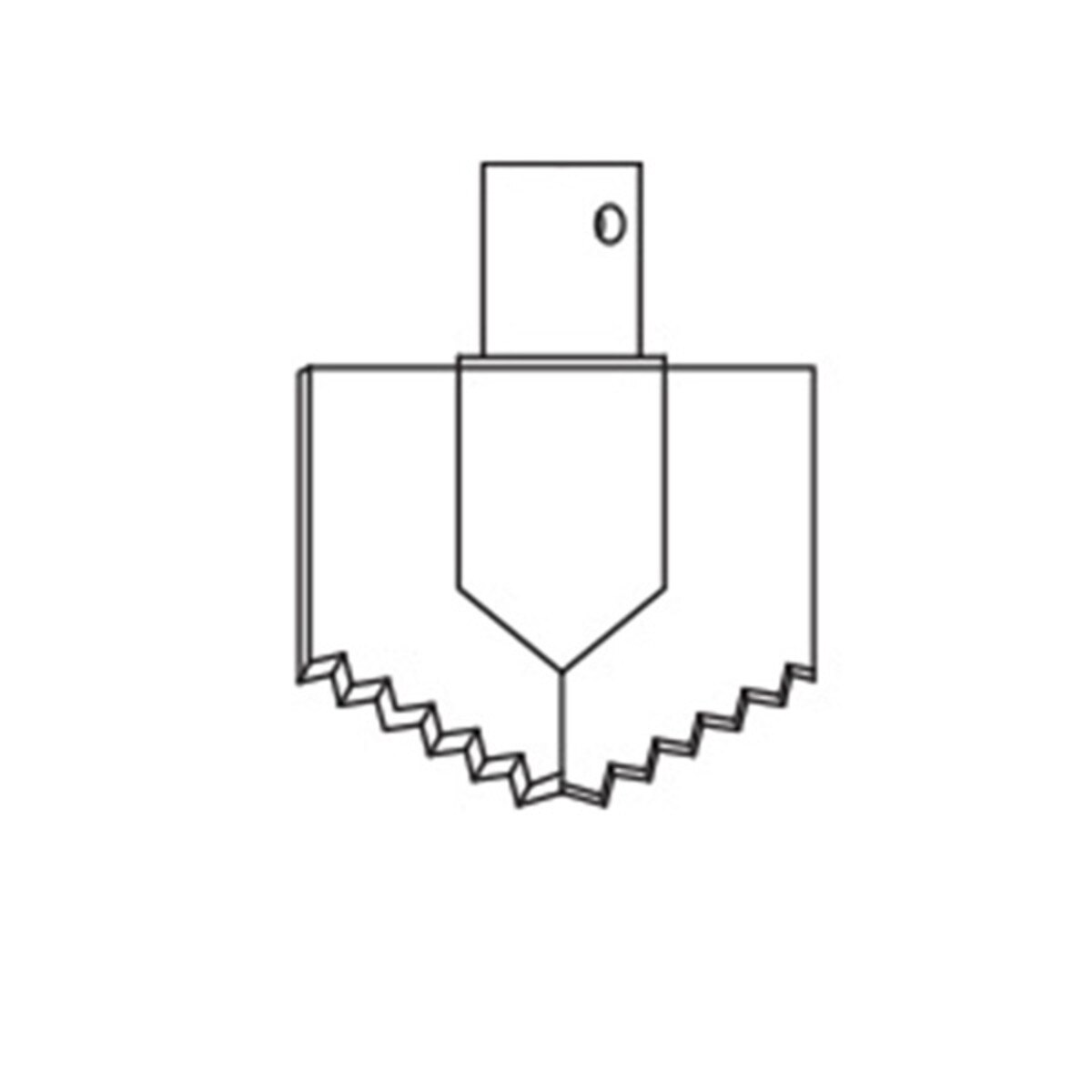 10 1/4" - 3 Wing Pilot Bit
