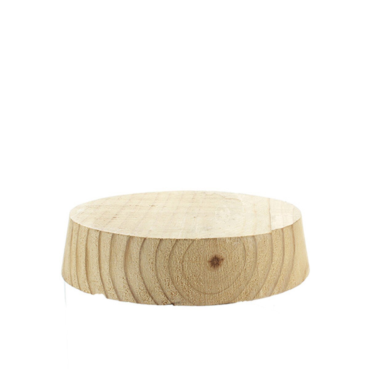 6 1/4" - Hollow Stem Auger Plug - Oak Wood