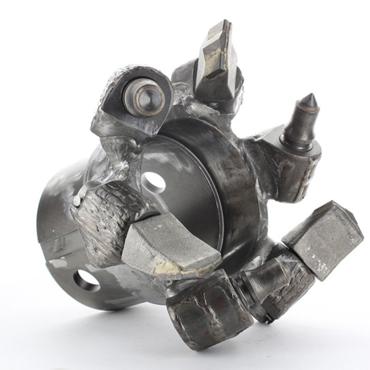 4 1/4" 3 Key - Hollow Stem Auger Bullet/Spade Cutterhead w/ ID Lip ...