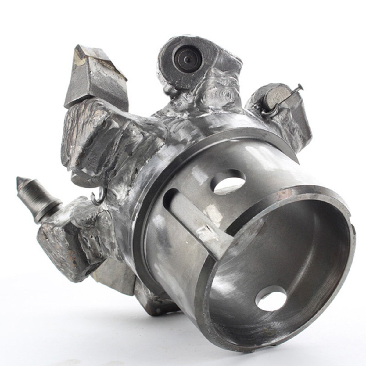 4 1/4" 3 Key - Hollow Stem Auger Bullet/Spade Cutterhead w/ ID Lip ...