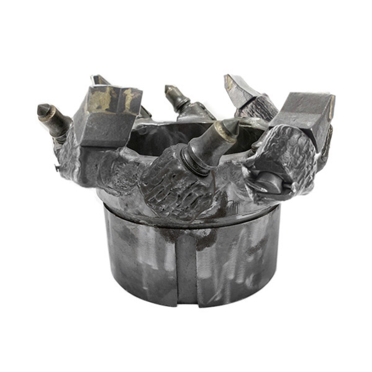 6 1/4" - 2 Key Heavy Duty Spade/Bullet Cutterhead - 4 Spade 4 Bullet ...