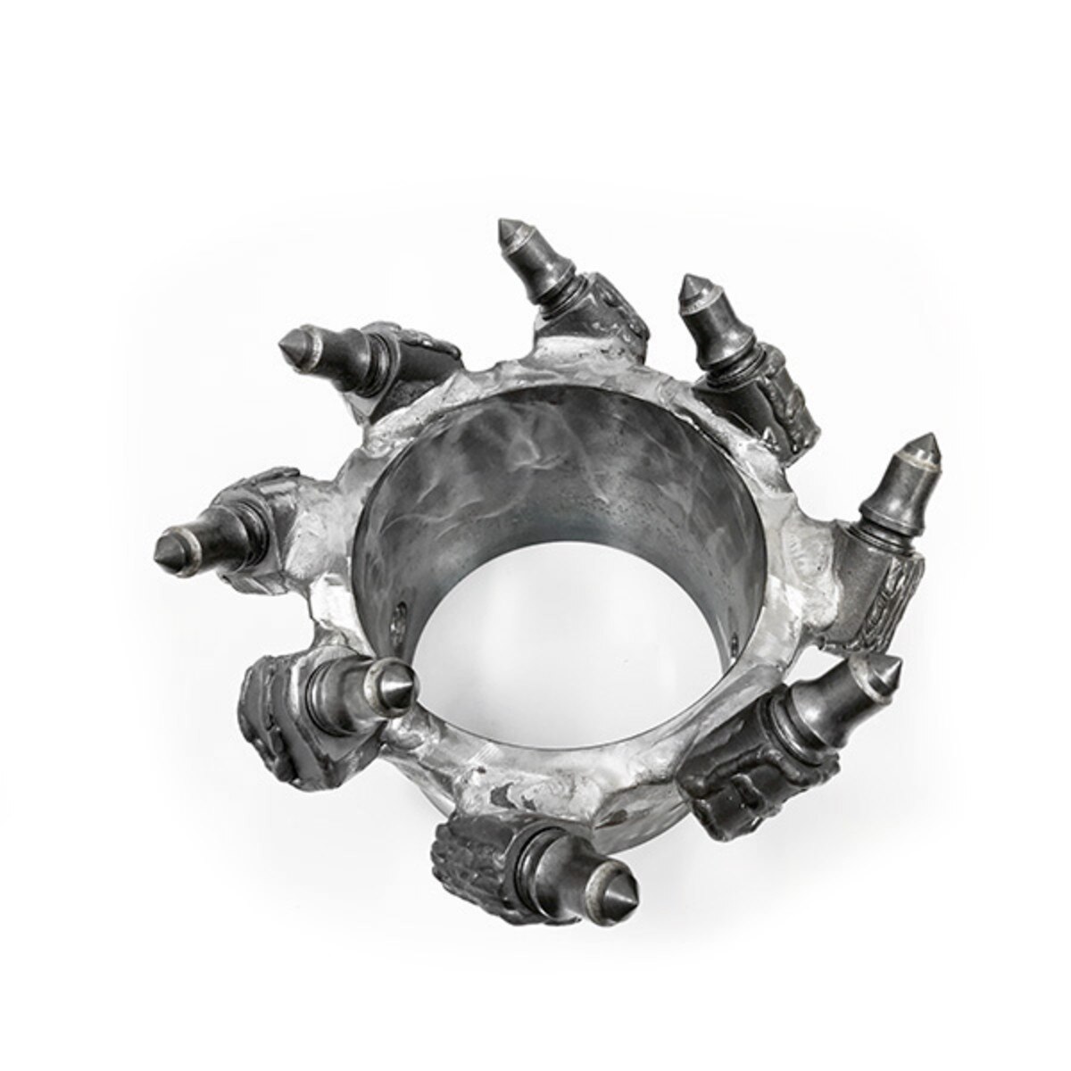 6 1/4" - 2 Key Heavy Duty Spade/Bullet Cutterhead - 4 Spade 4 Bullet ...