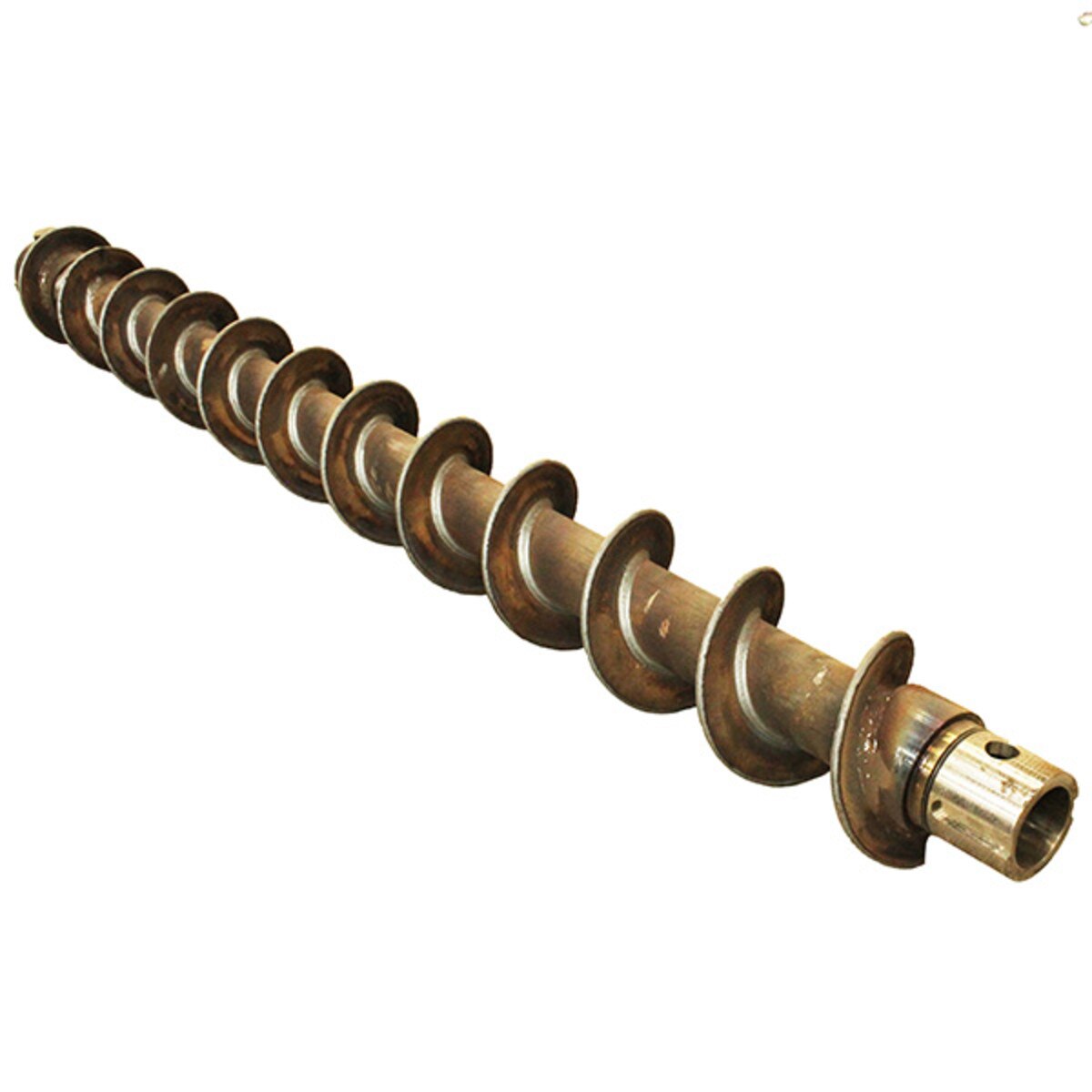 2 1/4"- 2 Key Standard Duty - Hollow Stem Auger 1 Bolt - 4' Section