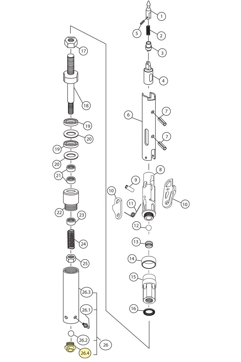 HWL, H3WL, HV, HV3 - Check Valve Body