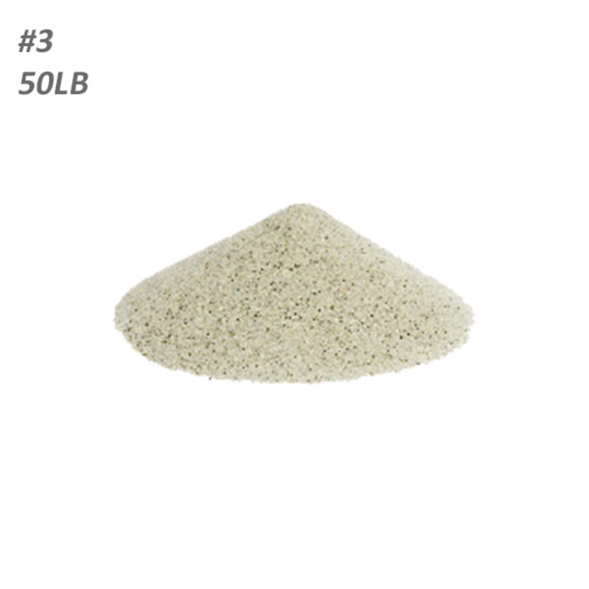 #3 Sand - 50lb Plastic Bag