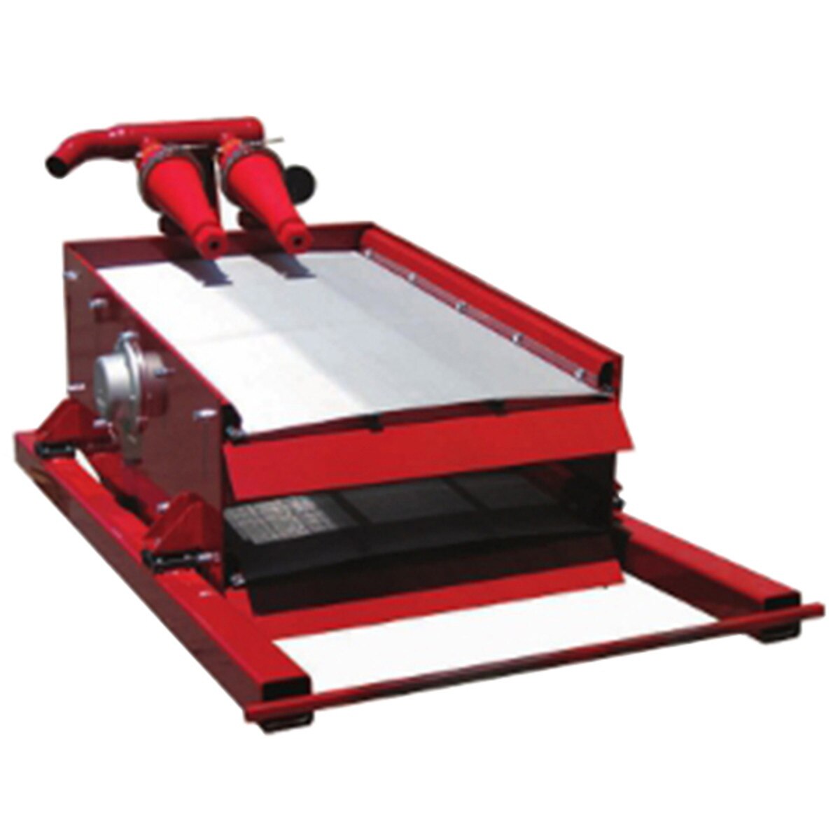 4' X 5' 2 Cone Mud Cleaning System with Manifold