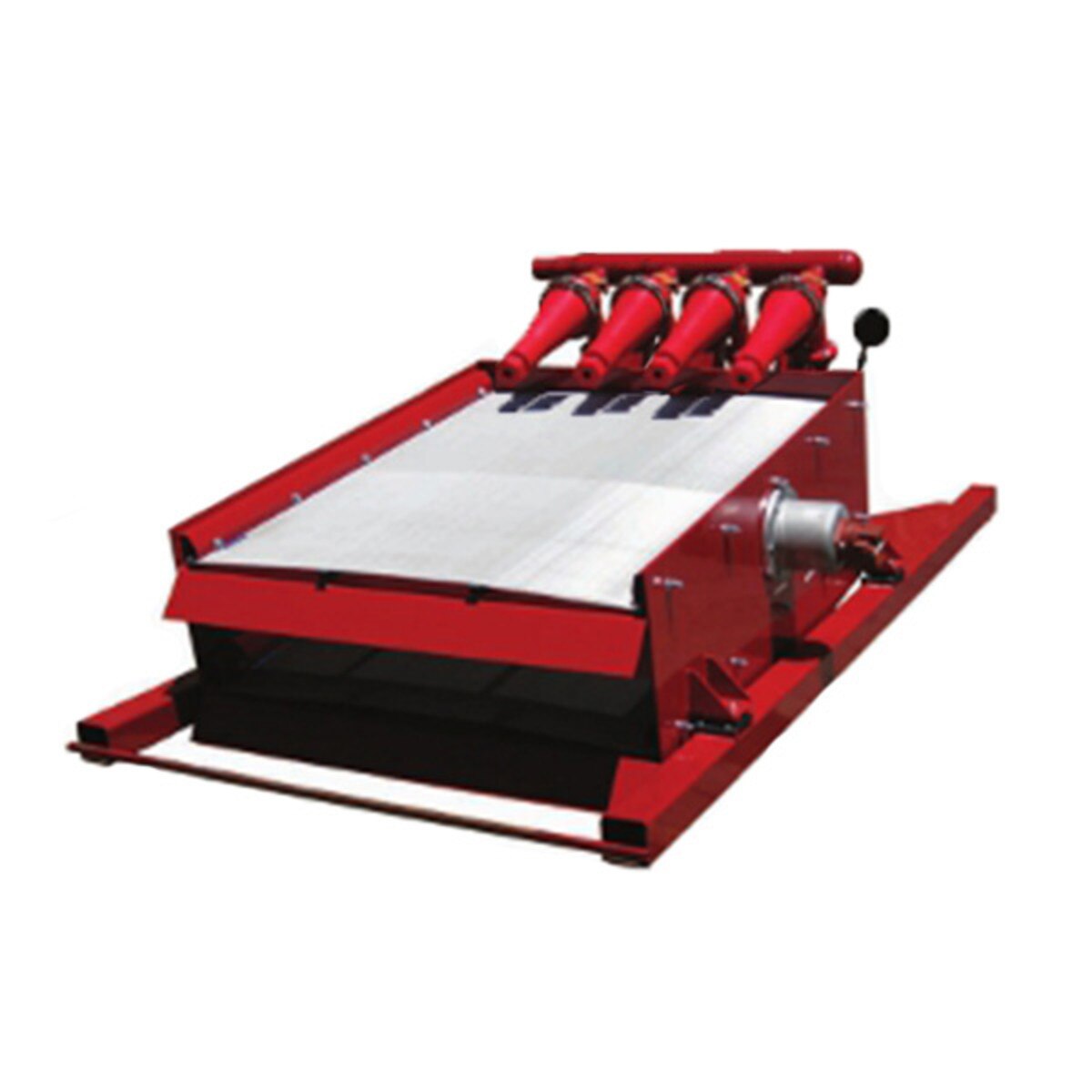 4' X 5' 4 Cone Mud Cleaning System with Manifold