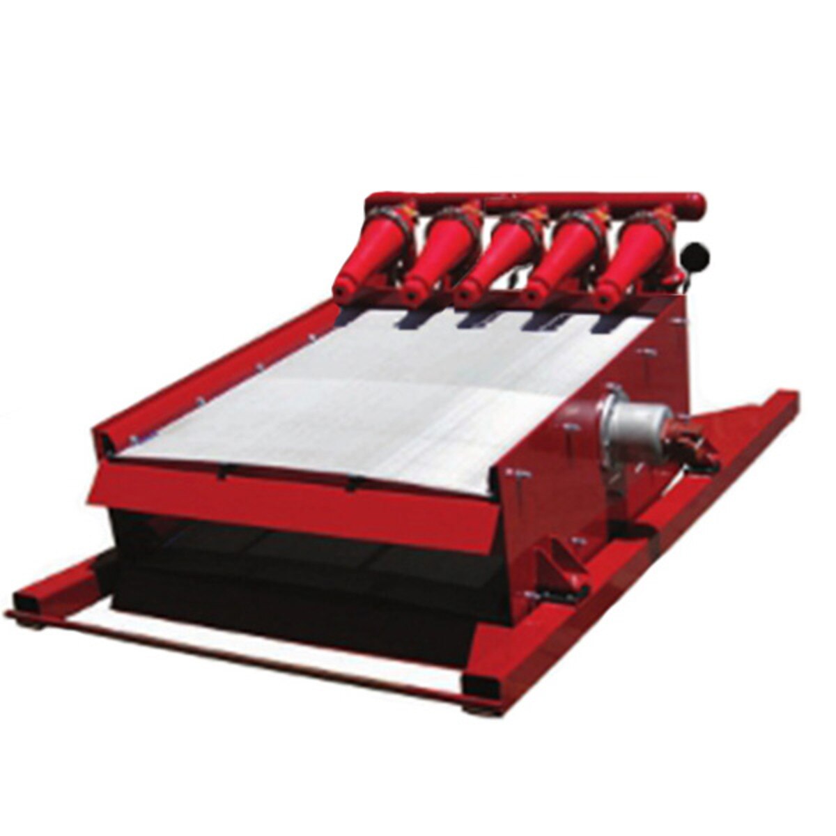 4' X 5' 5 Cone Mud Cleaning System with Manifold