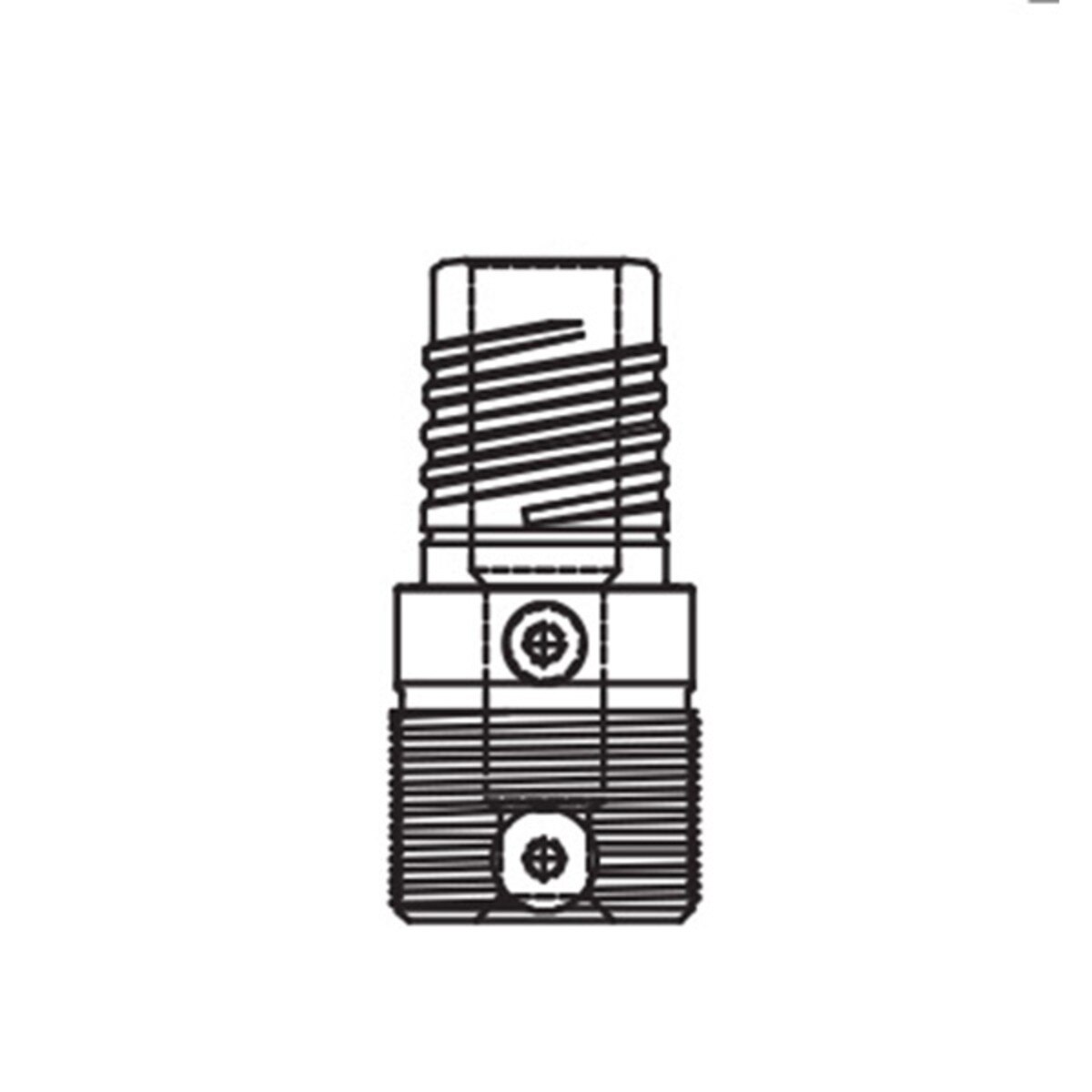 DT22/DT21 - 1.25" Male Thread Up Drive Head for Liners