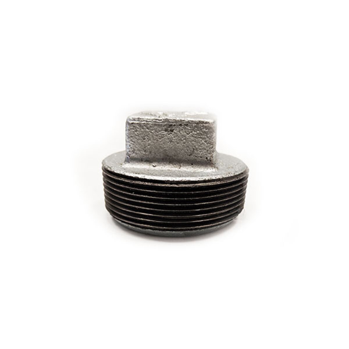2" Galvanized Plug - threaded