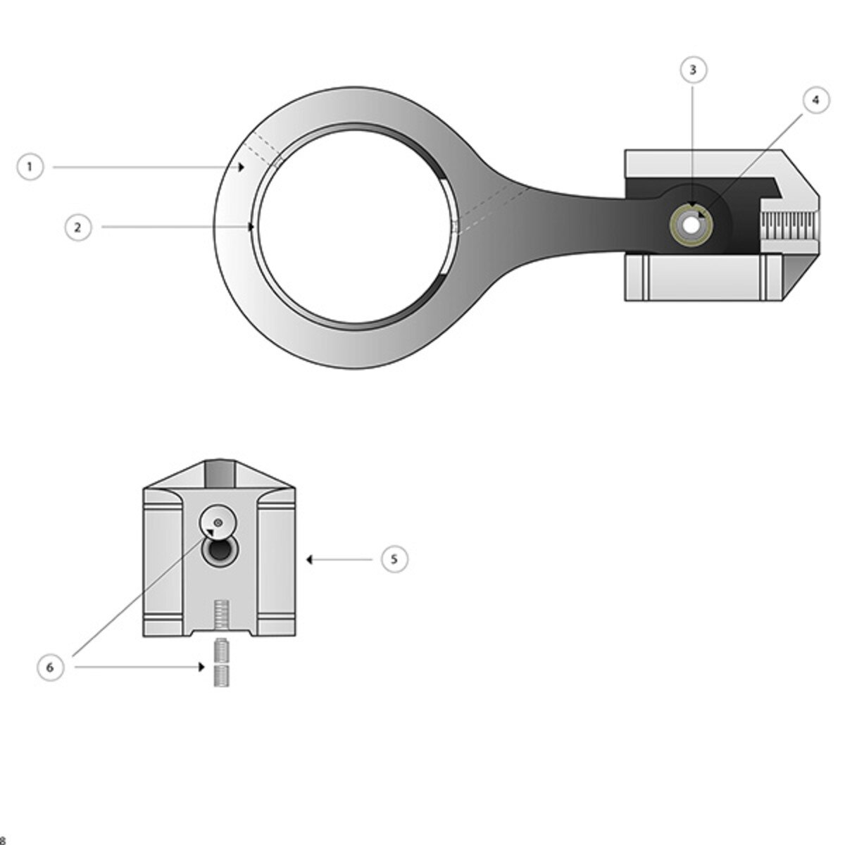 5" x 6" Duplex Pump Crosshead Pin Bushing