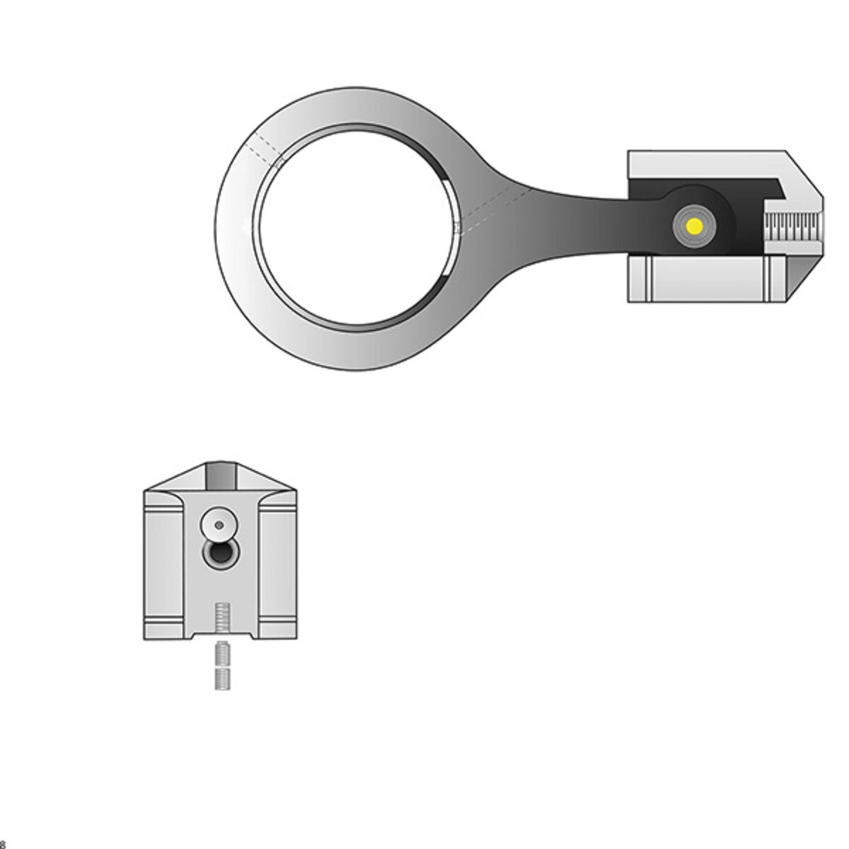 5" x 6" Duplex Pump Crosshead Pin