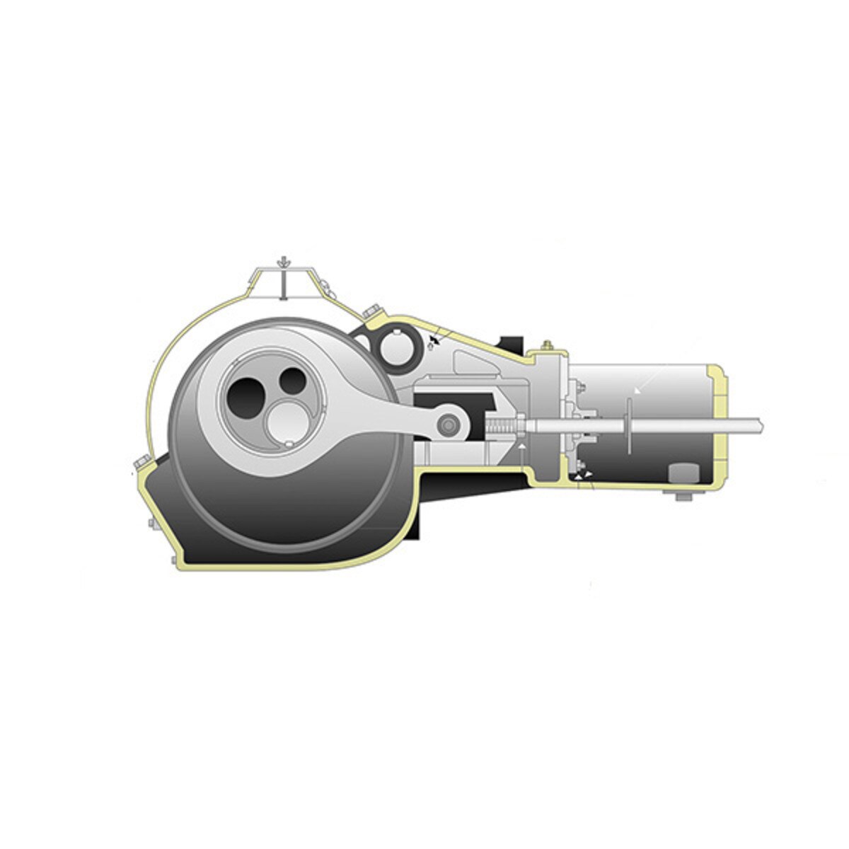 5" x 6" Duplex Pump Frame Assembly