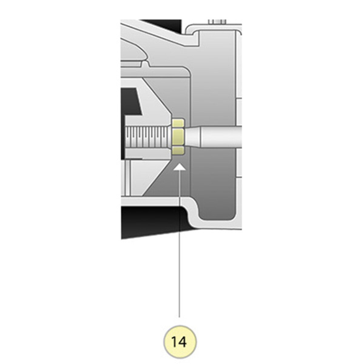 5" x 6" Duplex Pump Frame Assembly Crosshead Nut