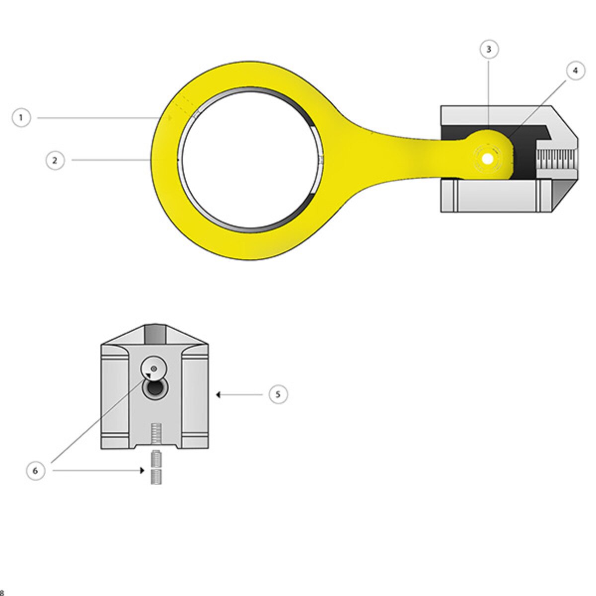 5" x 6" Duplex Pump Connecting Rod
