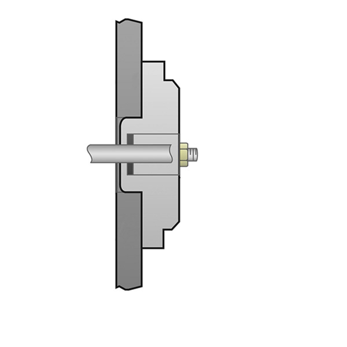 5 1/2" x 8" Duplex Pump Stuffing Box Stud Nut