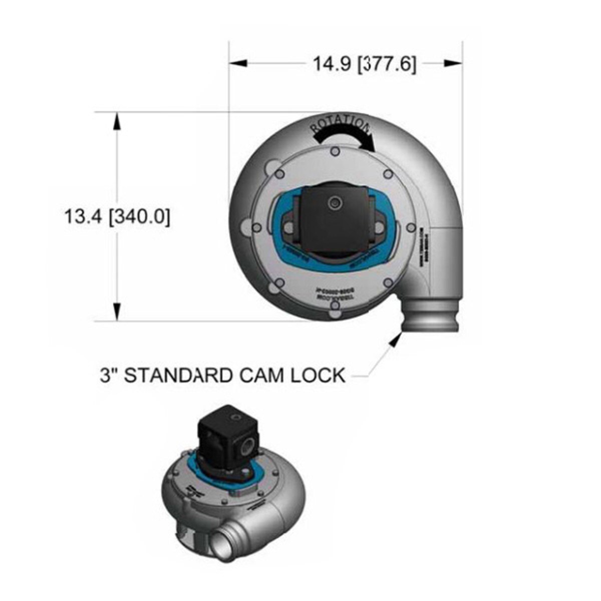 T09 - Poly Sand Guzzler Housing