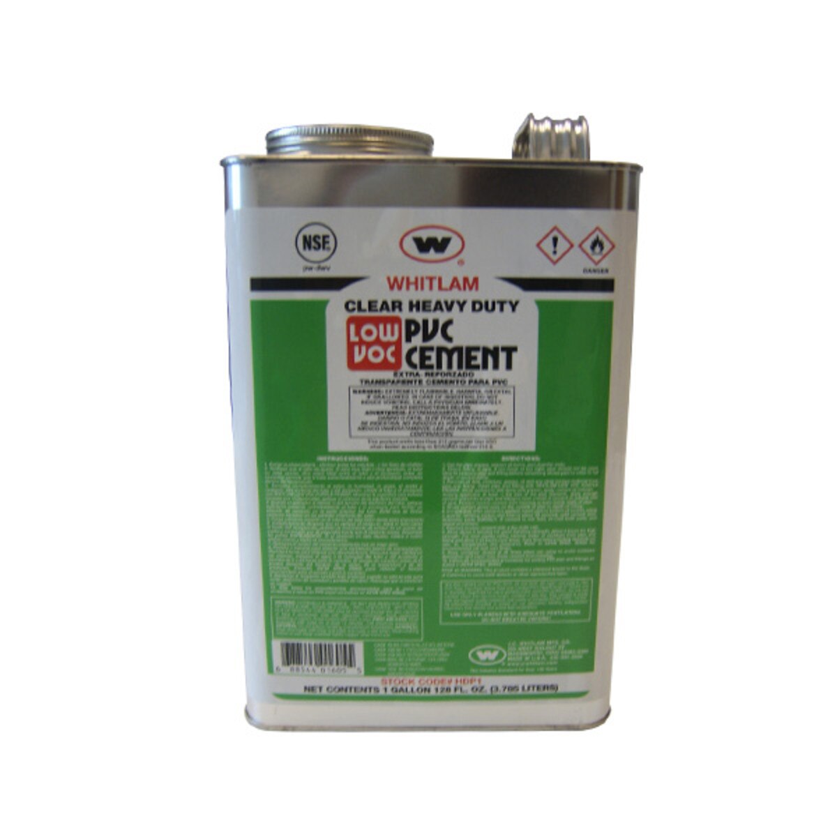 PVC Clear Medium-Bodied Cement - 1 Gallon