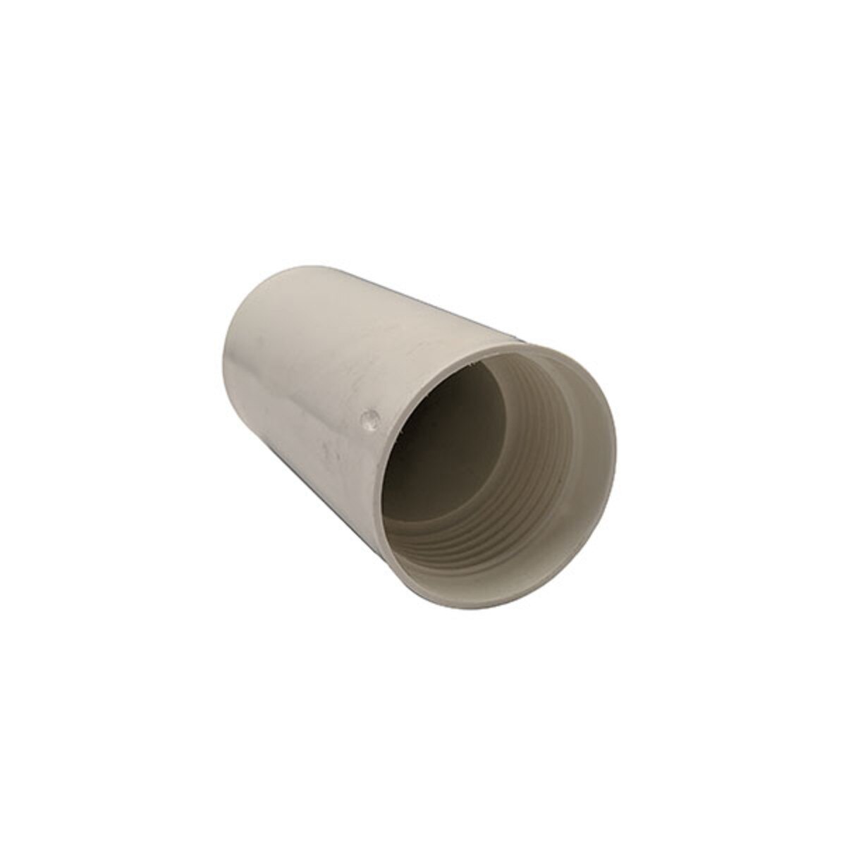 1 1/2" Flat PVC Cap - S40 - 8TPI