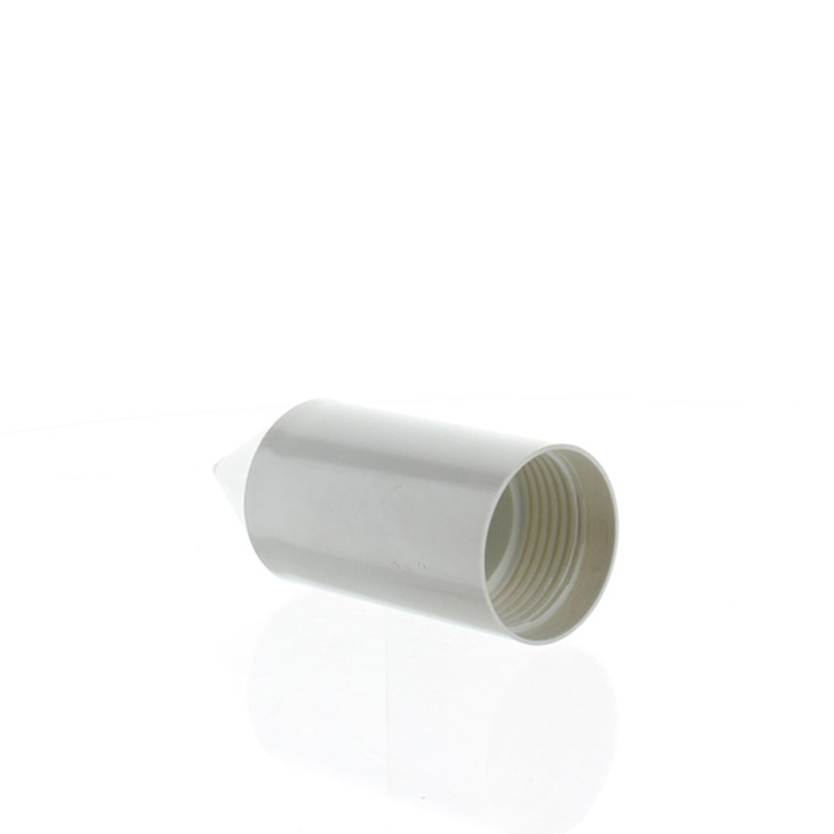 1 1/2" Point PVC Cap - S40 - 8TPI
