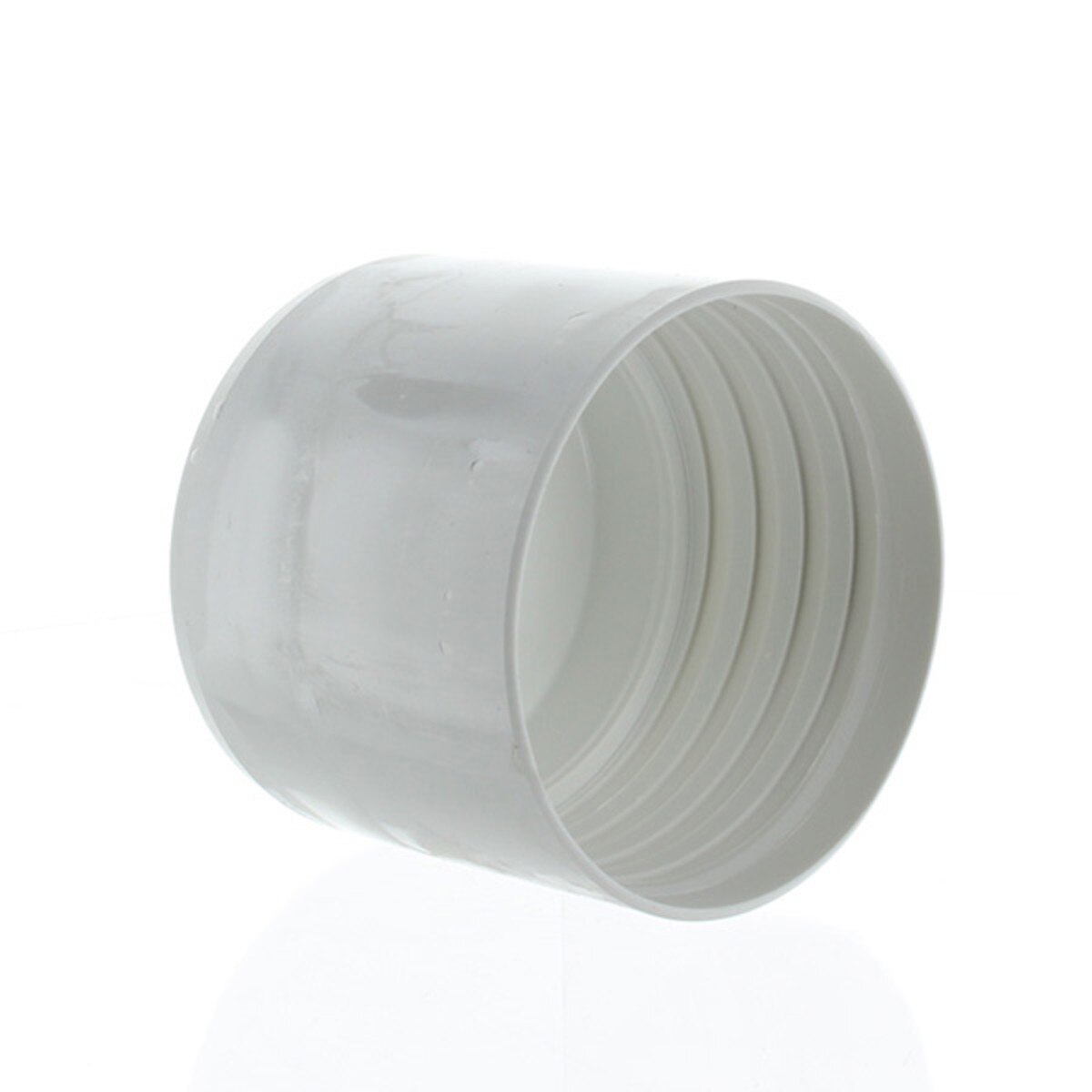 4" PVC Plug - Flat - S40 - 2TPI