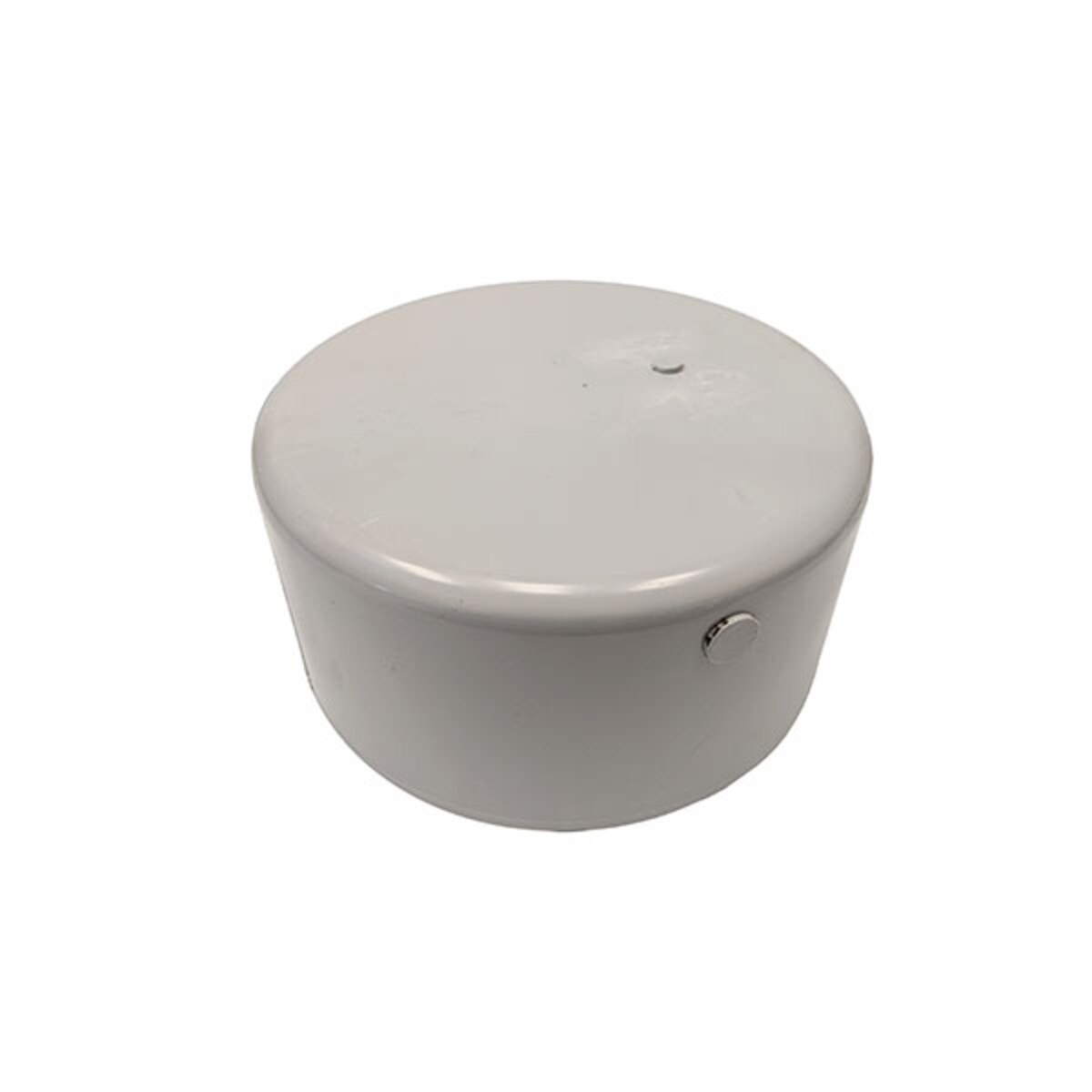8" PVC Cap - Flat Slip