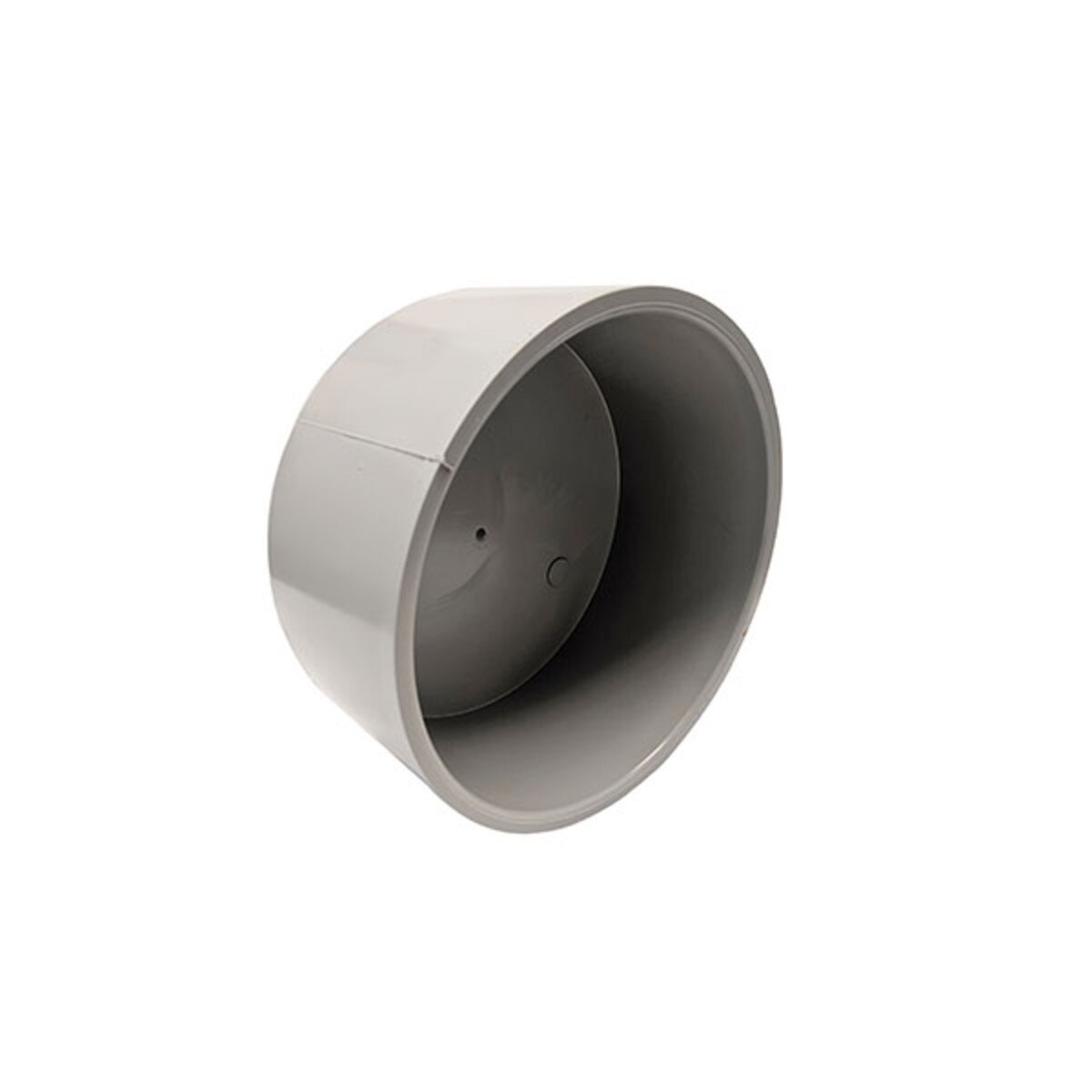 8" PVC Cap - Flat Slip