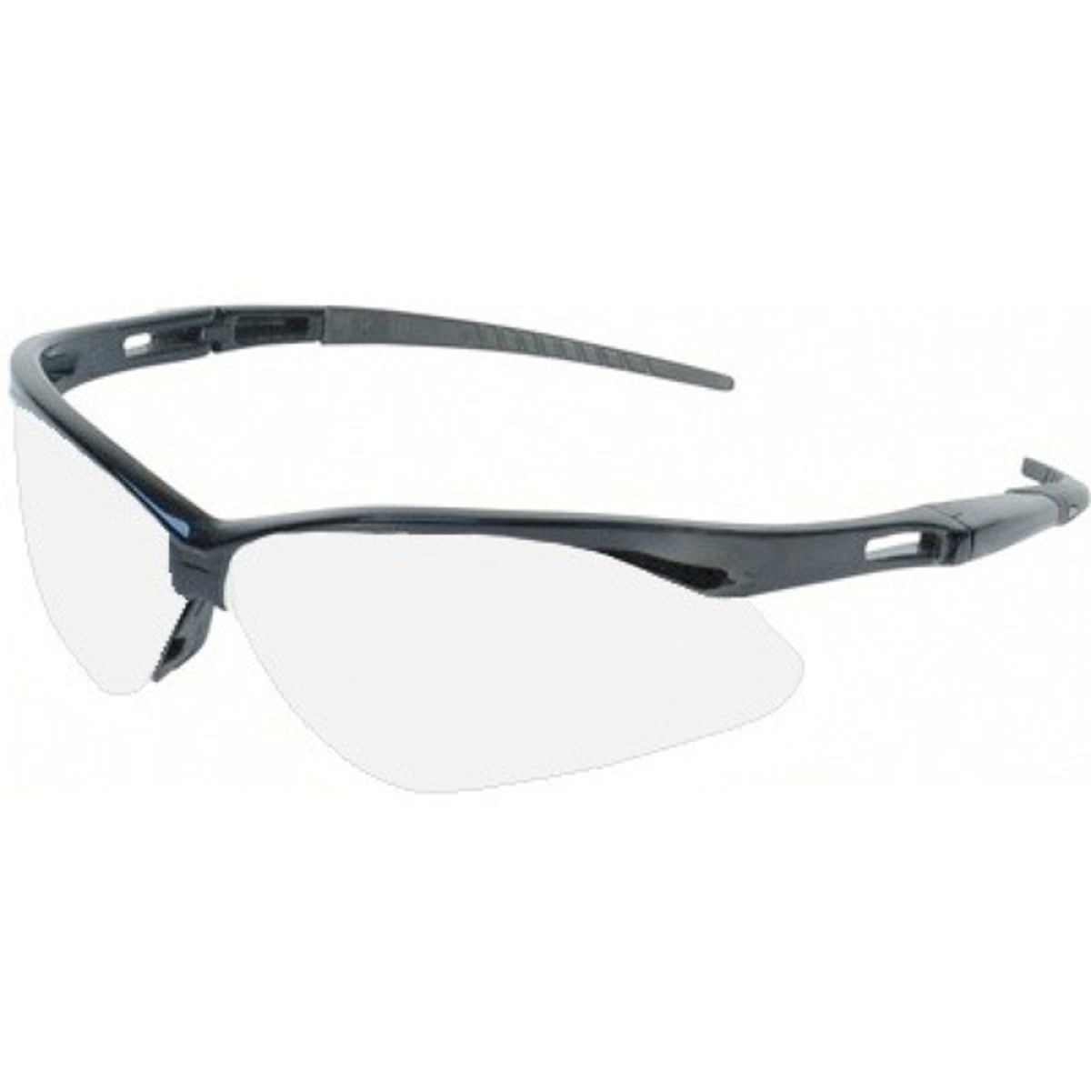 Black Frame - Clear Lens Safety Glasses